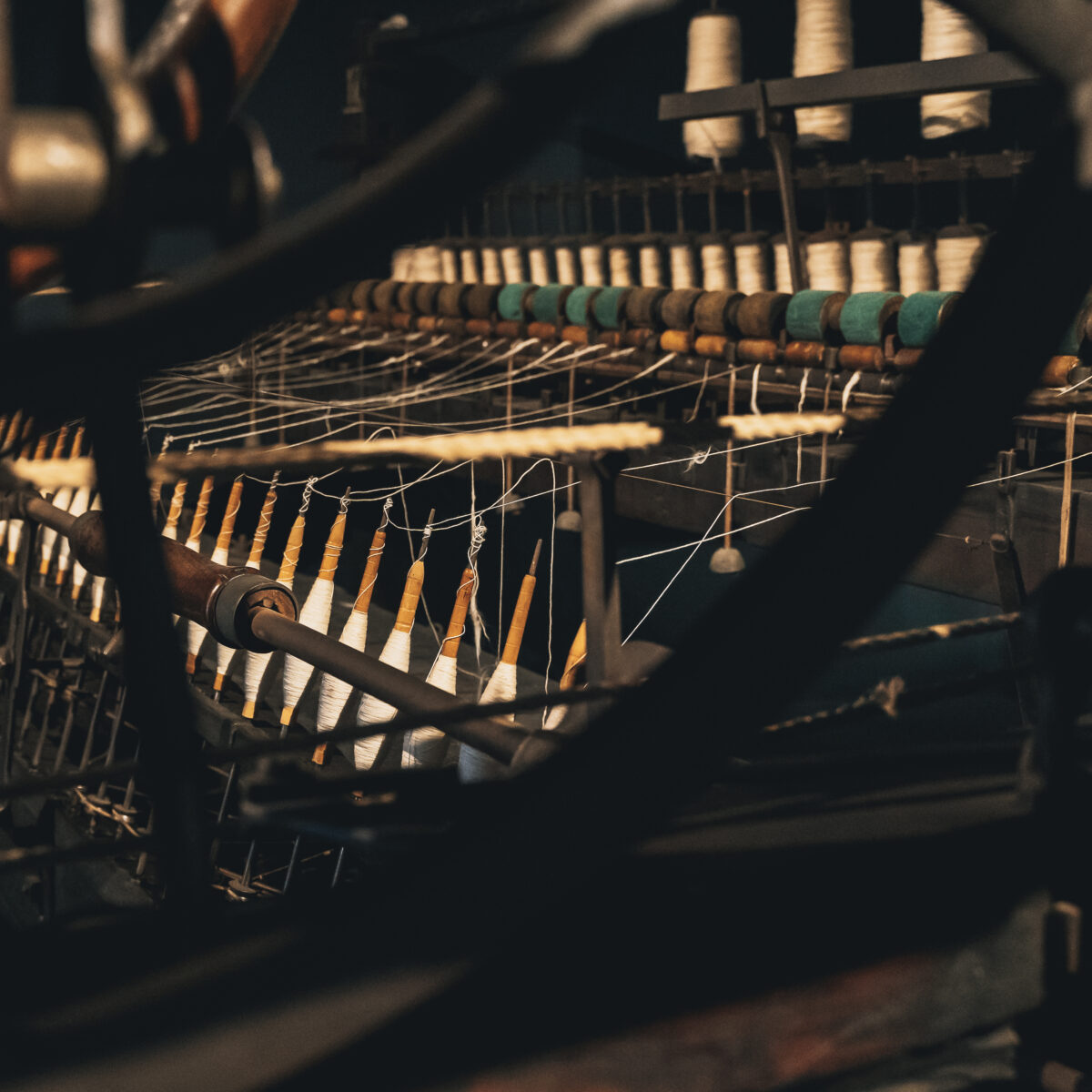 Twine mill and Mule Jenny from the Museum of Industry in Ghent | KIK-IRPA