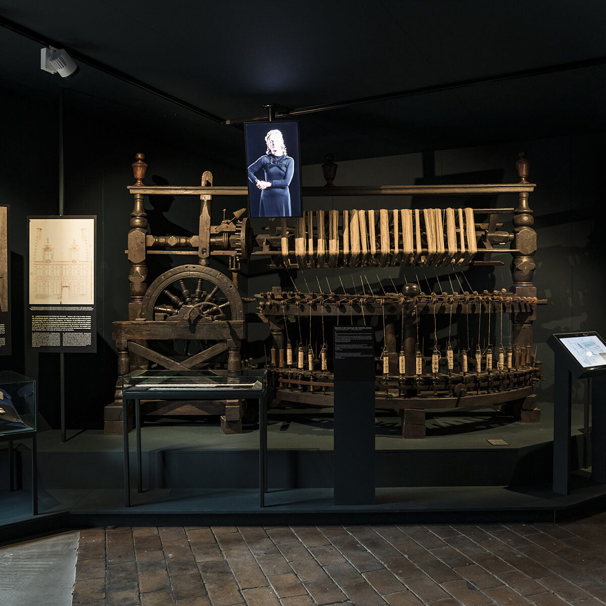 Twine mill and Mule Jenny from the Museum of Industry in Ghent | KIK-IRPA