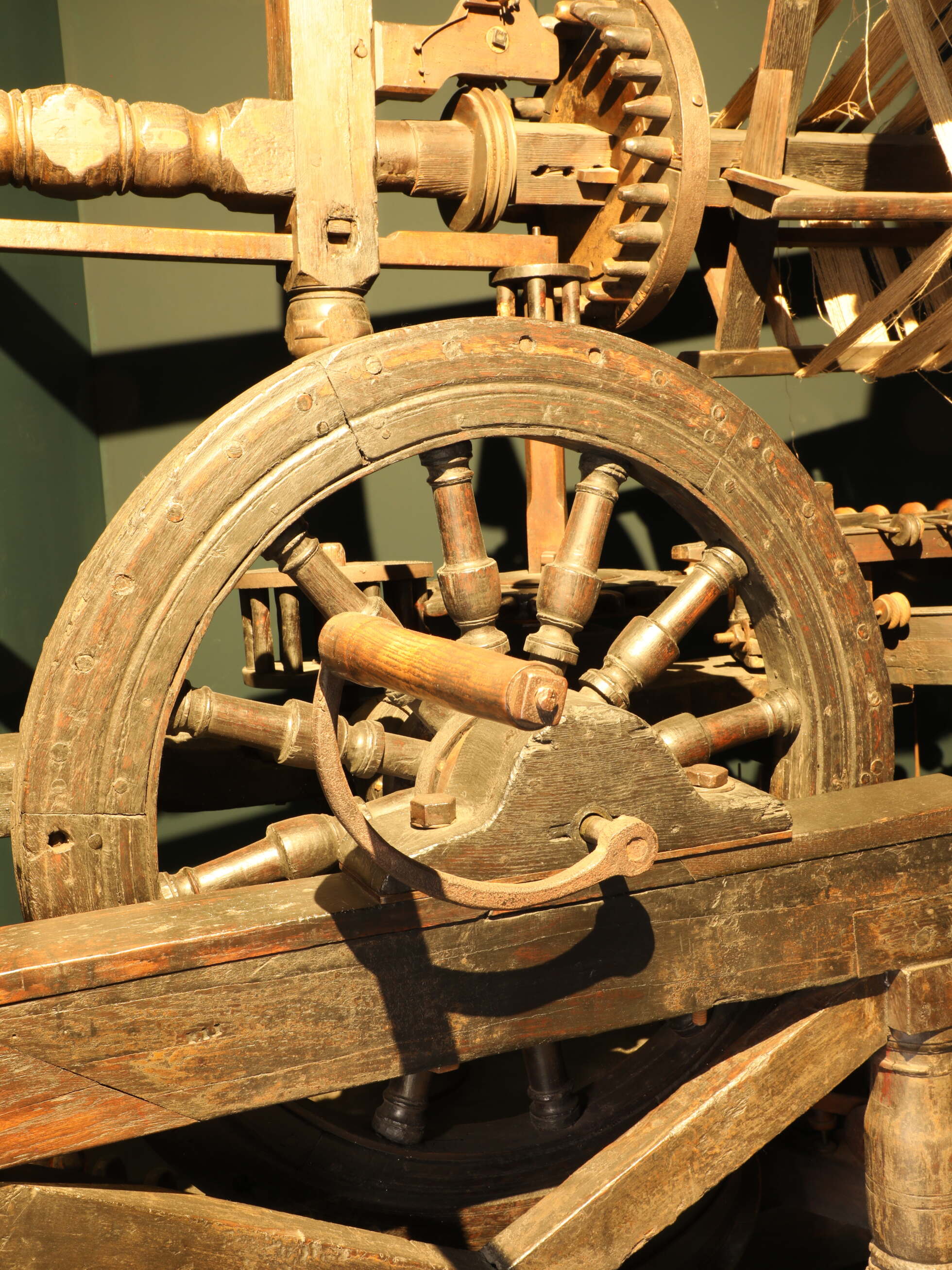 Twine mill and Mule Jenny from the Museum of Industry in Ghent | KIK-IRPA